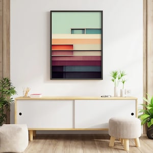 Minimal Architecture Wall Art | Minimal Art Print | Minimalism ...