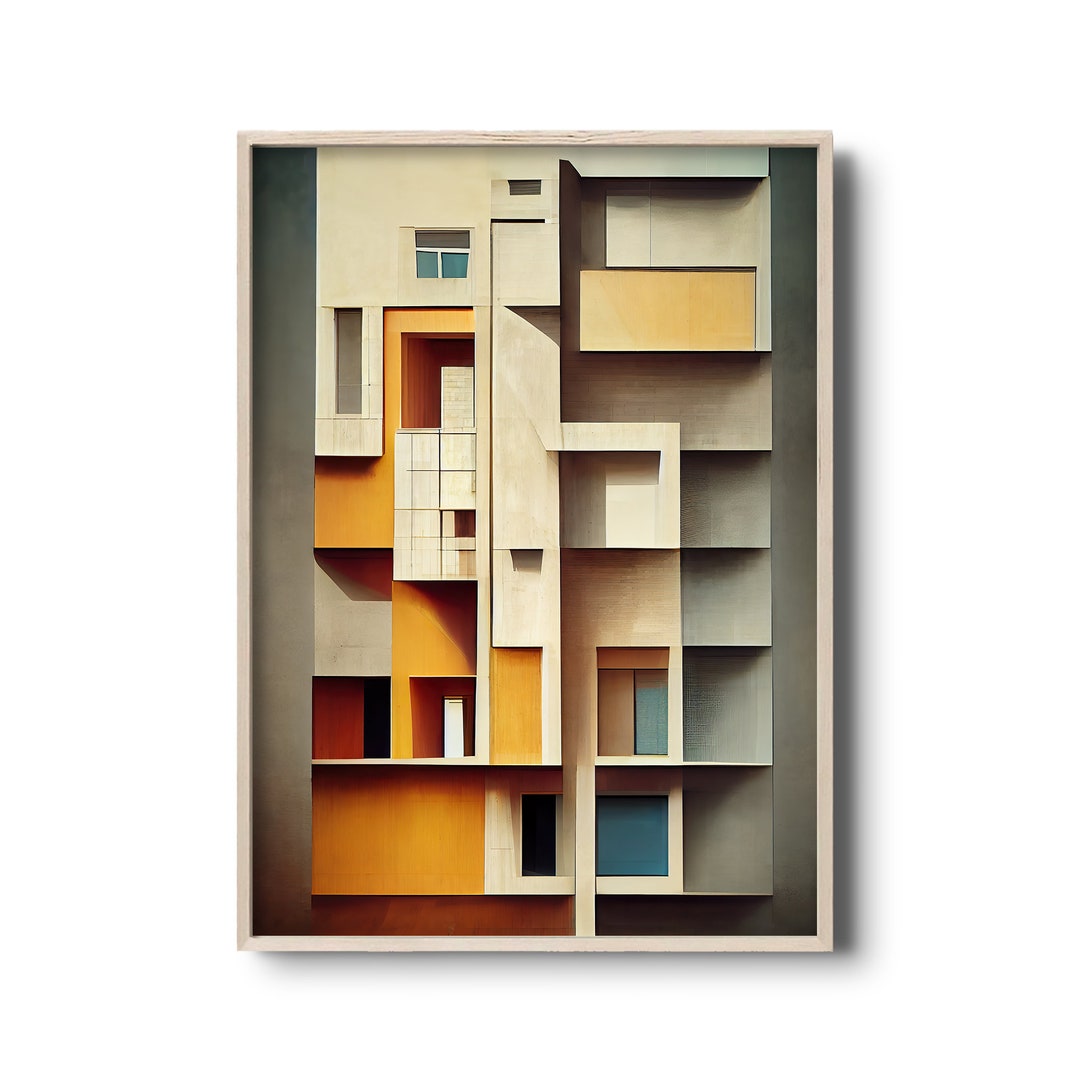 Modernist Architecture Print | Alvaro Siza Architect | Architecture ...