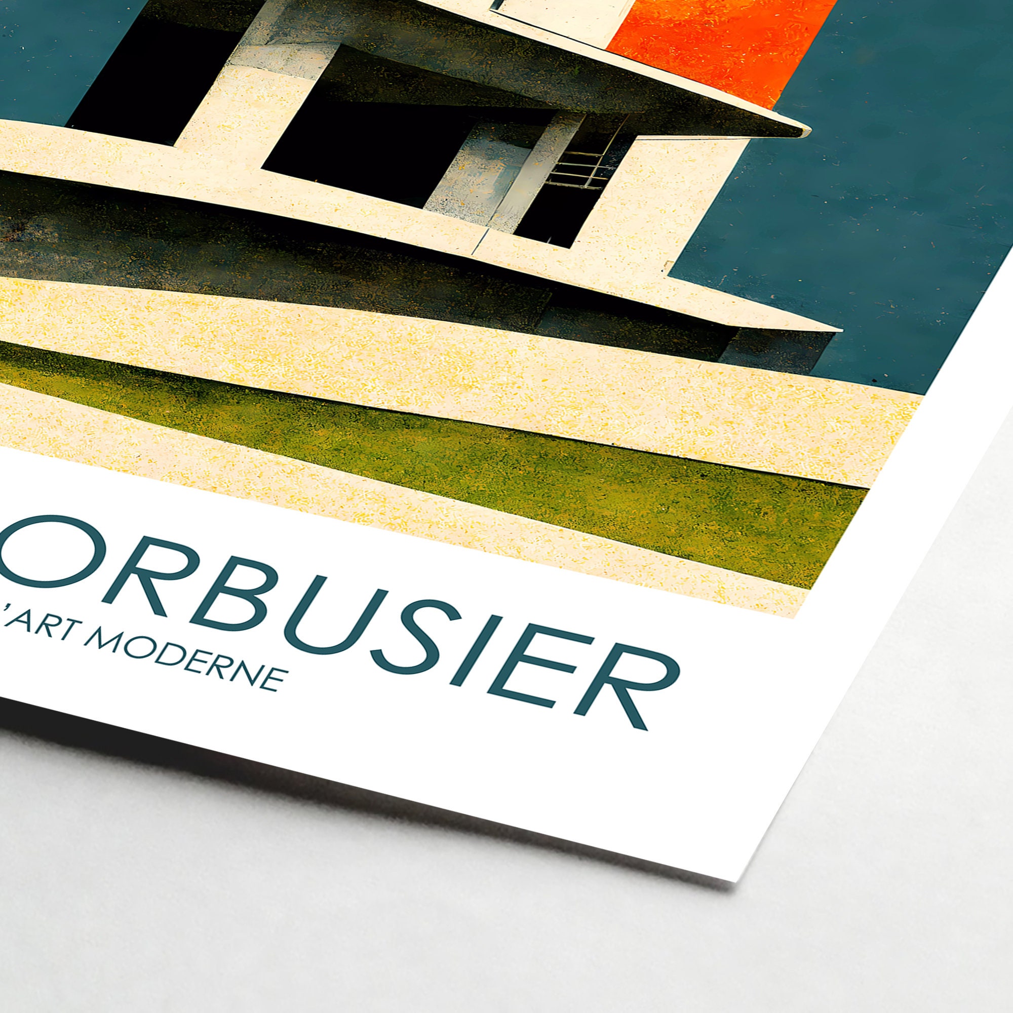 Le Corbusier Art Print Modern Art Le Corbusier Modern - Etsy