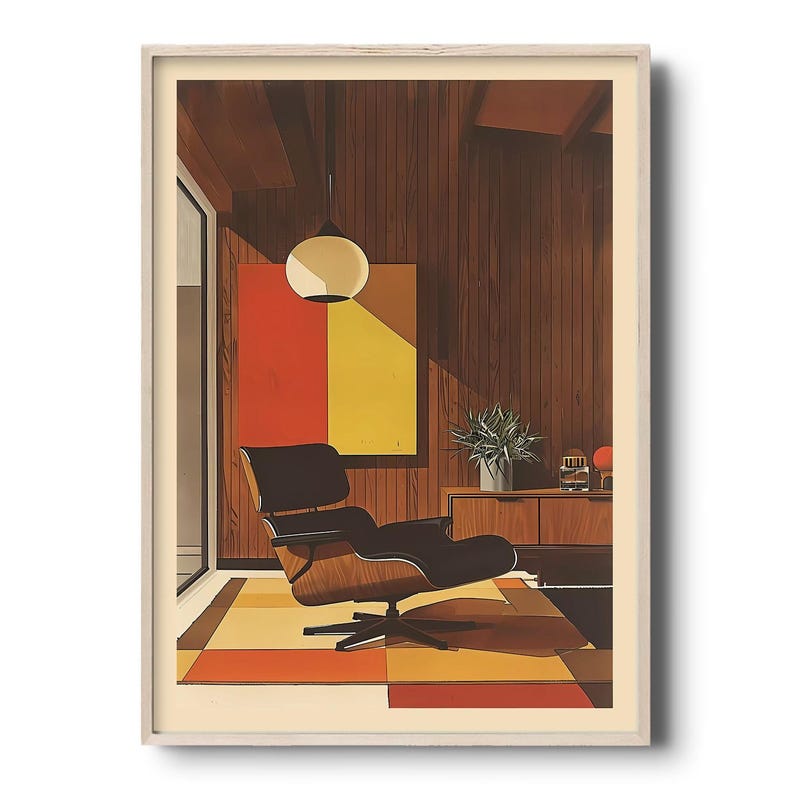 Eames Vintage Poster - Etsy