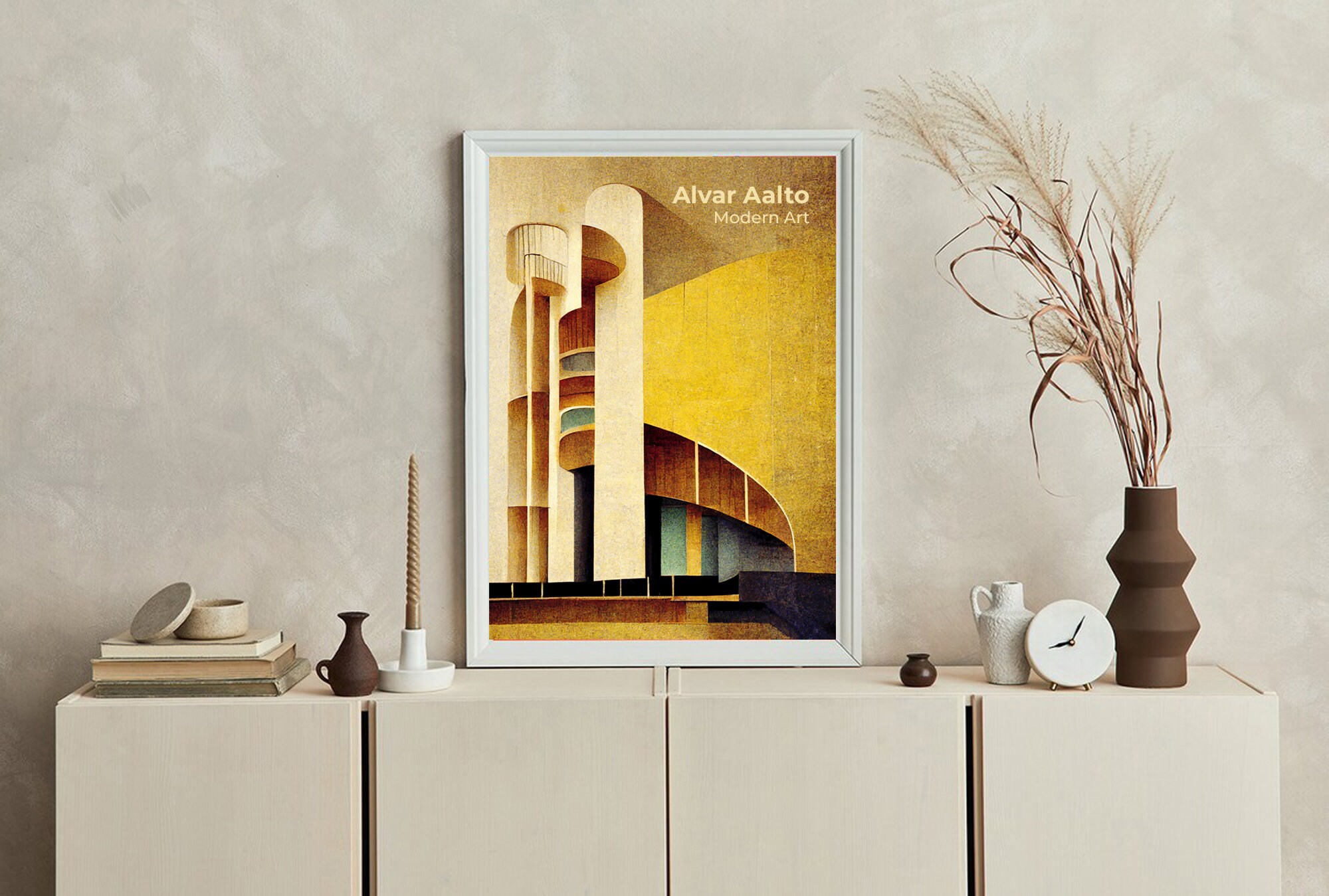 Architecture Wall Art Alvar Aalto Architect Modernist Architecture ...