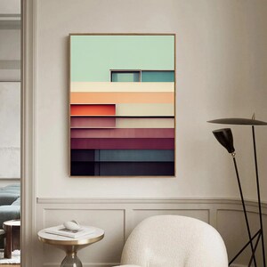 Minimal Architecture Wall Art | Minimal Art Print | Minimalism ...
