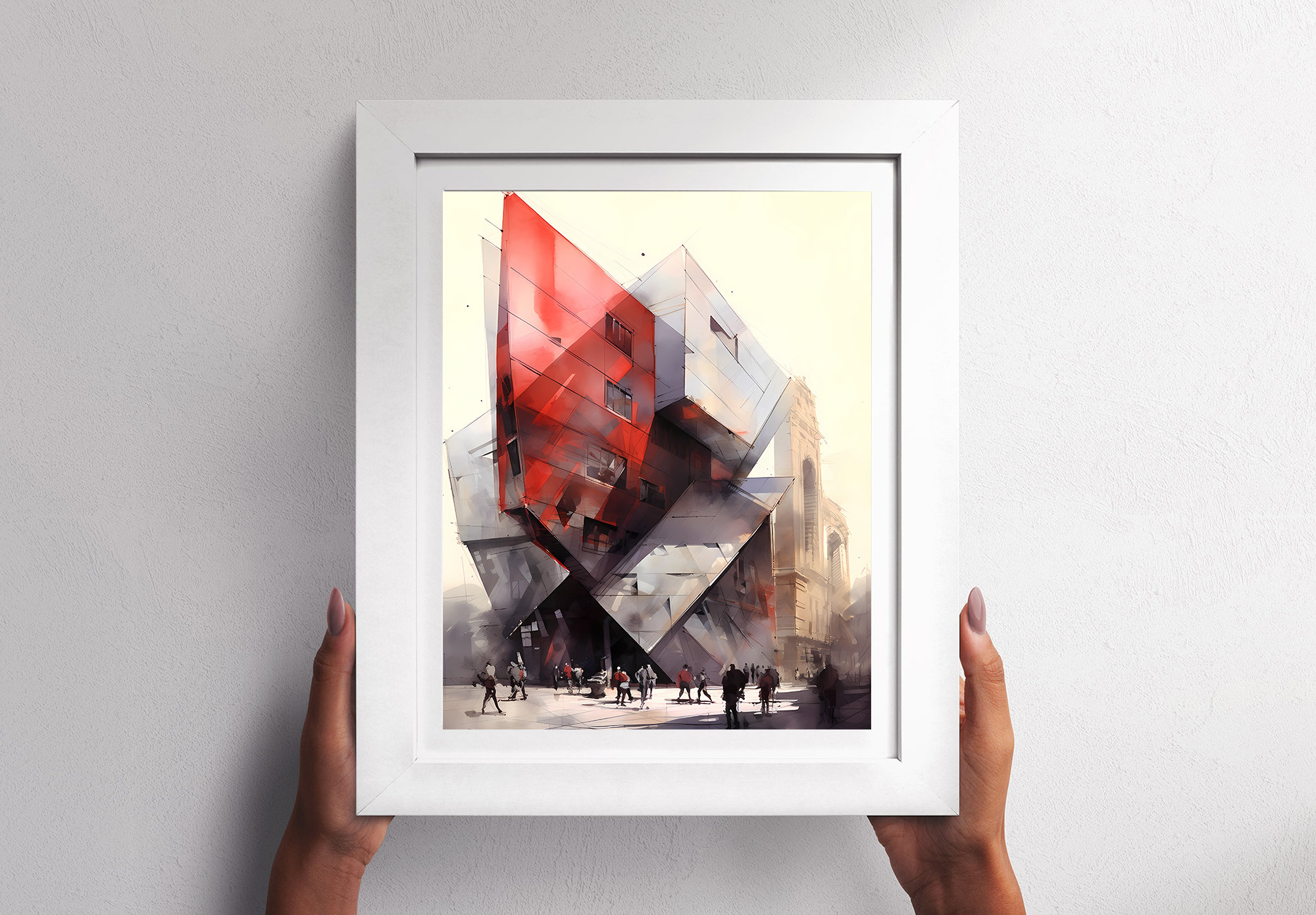 Deconstructivism Architecture Print Contemporary Architecture Daniel ...