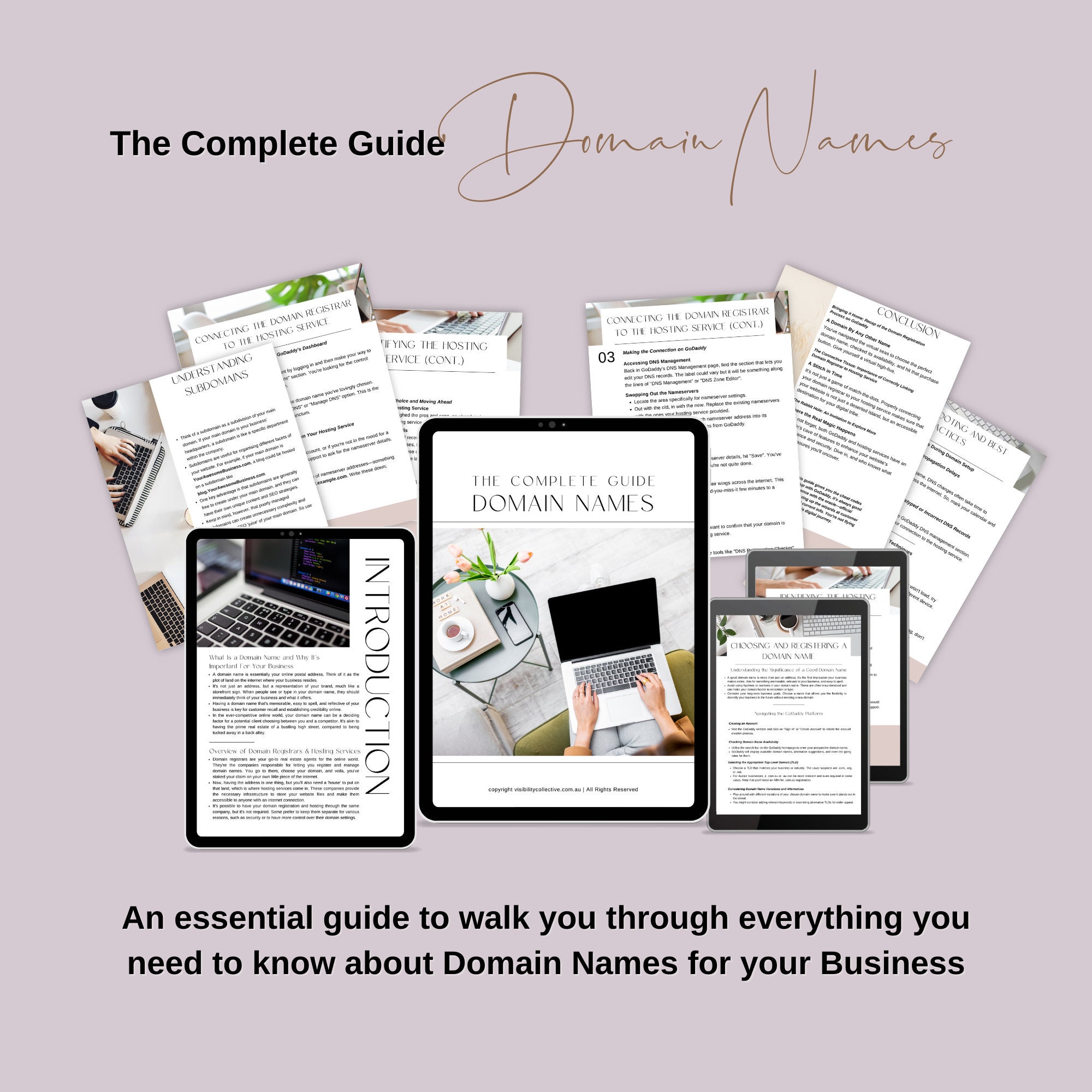 Ultimate Guide to Domain Names, Domain Name Guide, PDF Guide, Domain ...
