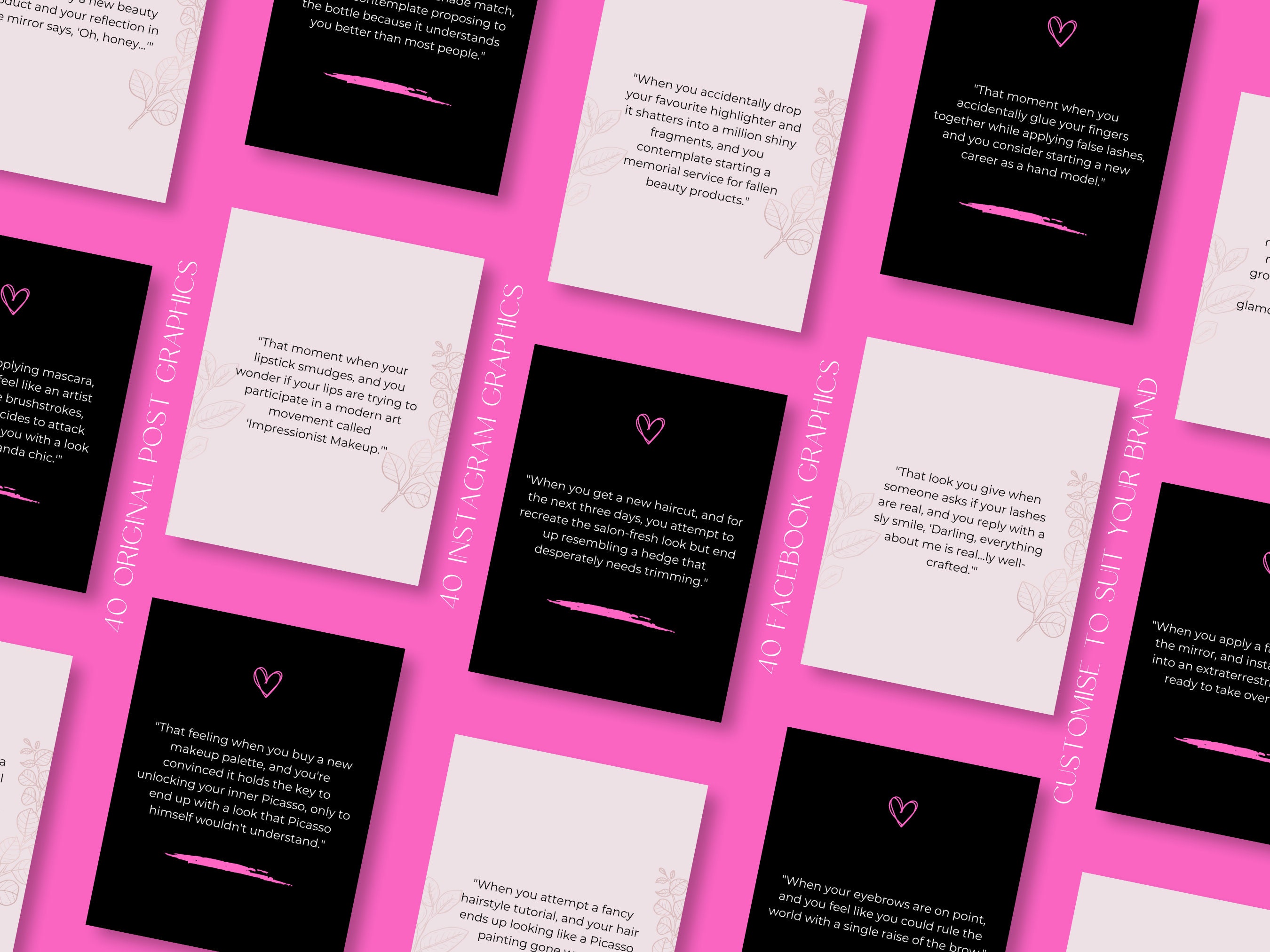 Glamorous Glow Meme Template Bundle: Ignite Social Media Engagement for ...