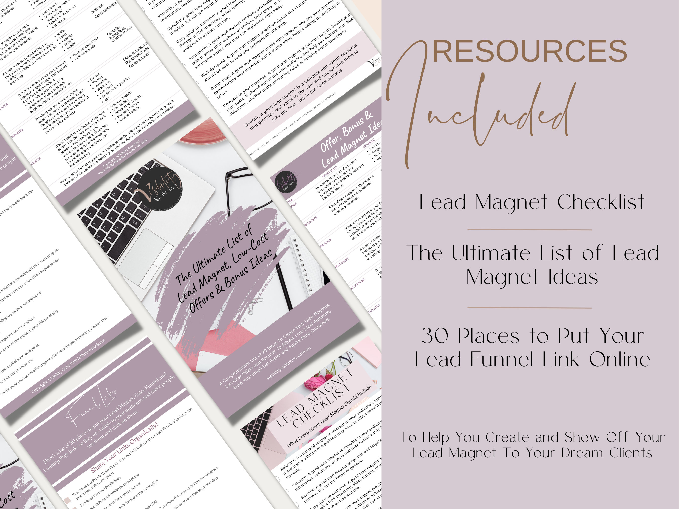 Lead Magnet Template | Canva Lead Magnet Template | Complete Lead ...