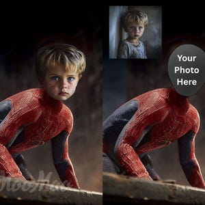 88 Spider Kid Super Hero Inspired CG Digital Backdrops, Metropolis ...