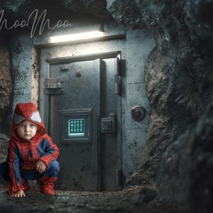 950 Super Hero Inspired CG Digital Backdrops, Metropolis, Bokeh City ...