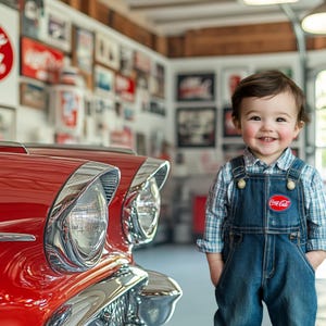 93 Coca Cola Americana Themed CG Digital Backdrops, Retro Coke ...