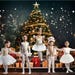 225 Nutcracker Christmas CG Digital Backdrops, Christmas Stock ...