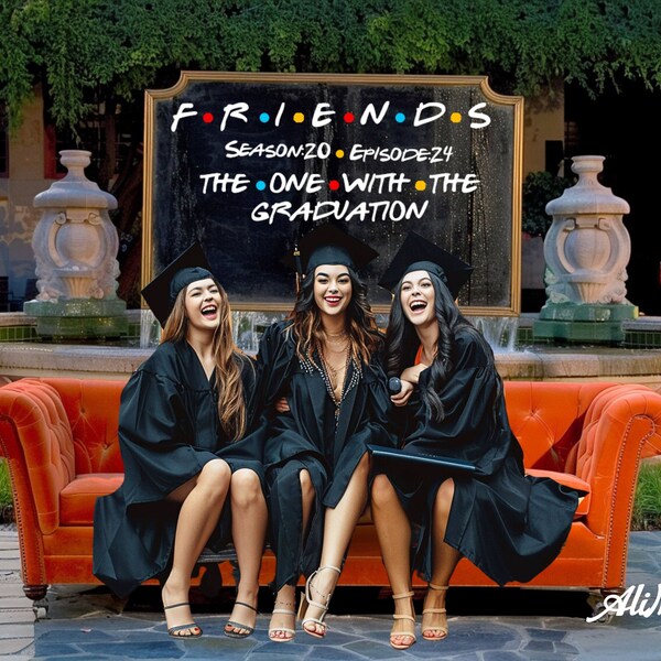Friends Graduation Banner - Etsy