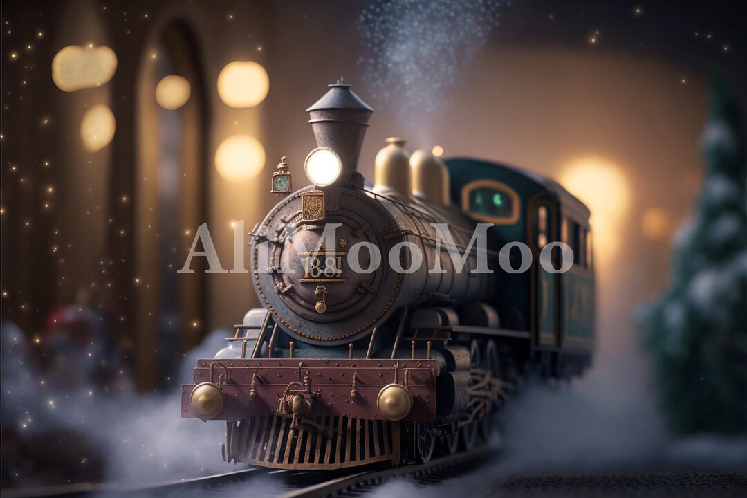 21 Magical Trains CG Digital Backdrops, Wizard Stock, Magic Backgrounds ...