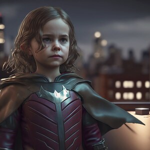 39 Super Hero Inspired CG Digital Backdrops, Metropolis, Bokeh City ...