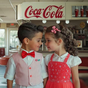 93 Coca Cola Americana Themed CG Digital Backdrops, Retro Coke ...