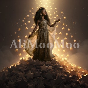 14 Magical Star Path CG Backdrops, Little Star Backdrops, Star Bokeh ...