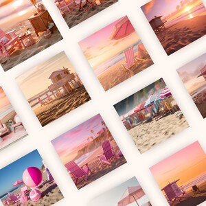 60 Malibu Beach Doll Inspired Digital CG Backdrops, Barbie Caravan on ...