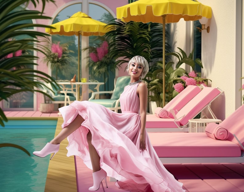 214 Dolly Inspired Digital CG Backdrops, Dolly Dream House Backdrop ...