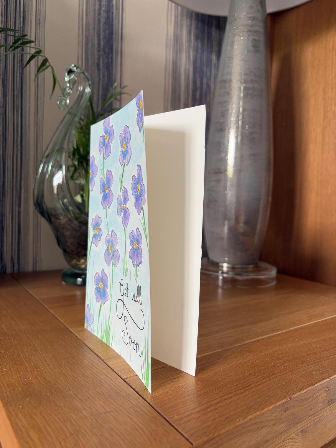 Personalised Get Well Soon Card | Thoughtful Card | Hope You Feel ...