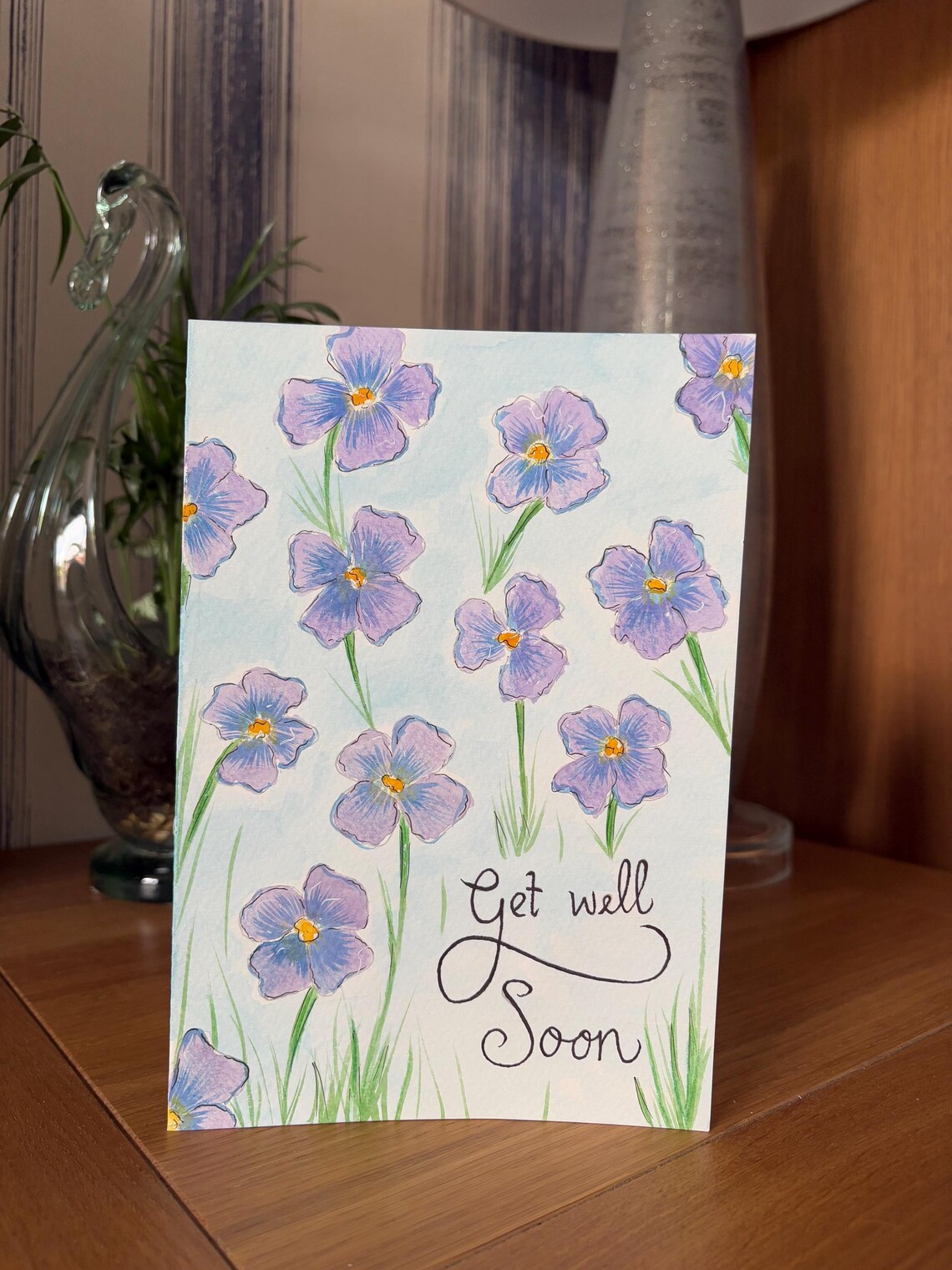 Personalised Get Well Soon Card | Thoughtful Card | Hope You Feel ...