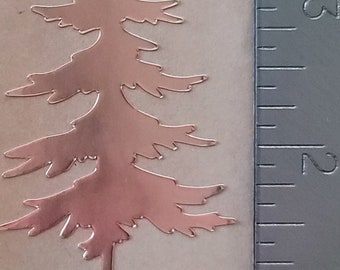 Stained Glass Copper Foil Overlay - Tree 3 - Etsy