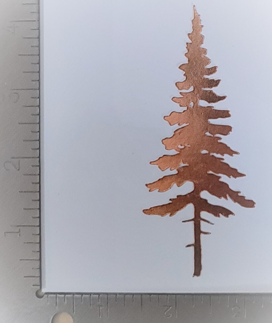 Stained Glass Copper Foil Overlay - Tree 3 - Etsy