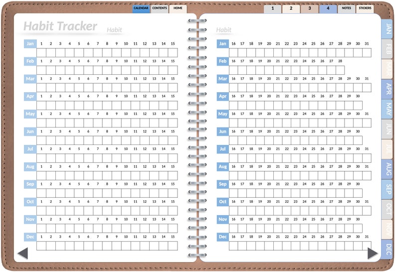 Digital Planner and Calendar With Daily Tasks, Workouts, Inspirations ...