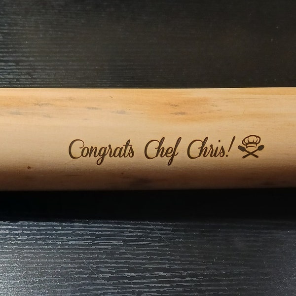 Engraved Rolling Pin - Etsy