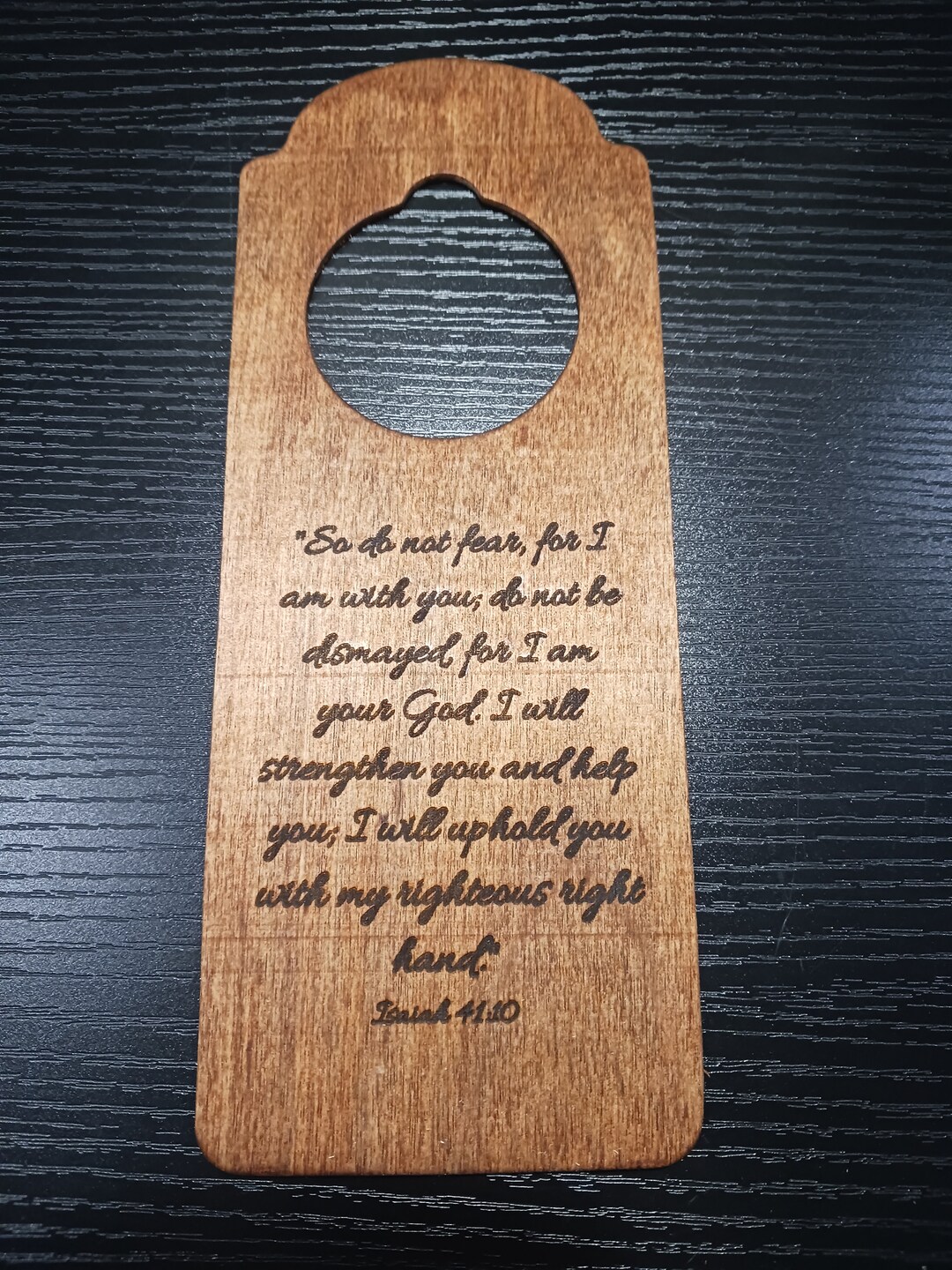 Personalized Door Hanger, Custom Wood Door Hang, Do Not Disturb Hanger ...