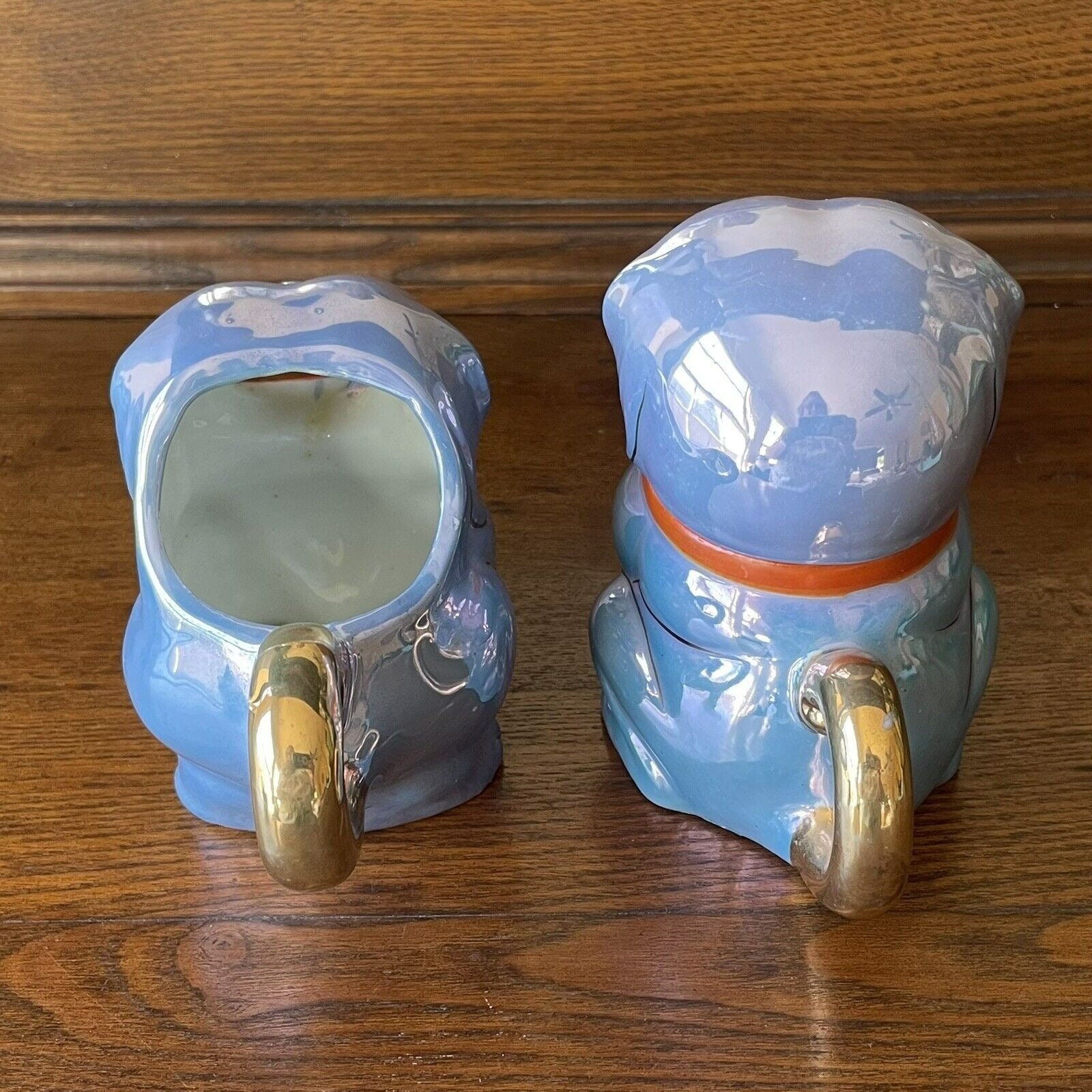 Bonzo Foo Dogs Ceramic Lusterware Covered Sugar & Creamer Set 1930S - Etsy