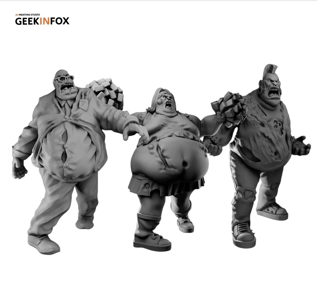 BIG Zombies Pack | Vaultz - Etsy
