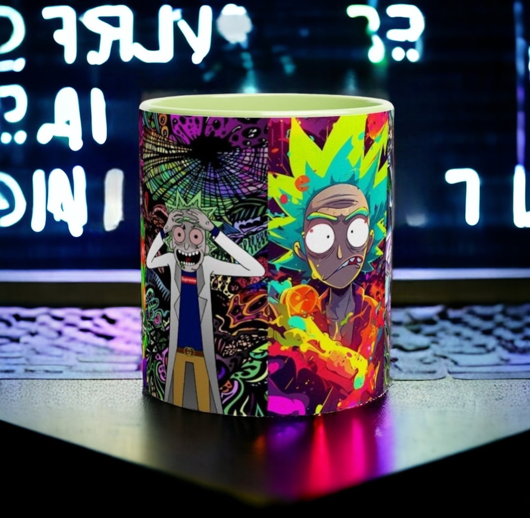 Rick & Morty Mug - Spaced Mug, Rick and Morty Gift Idea, Gift for Him ...