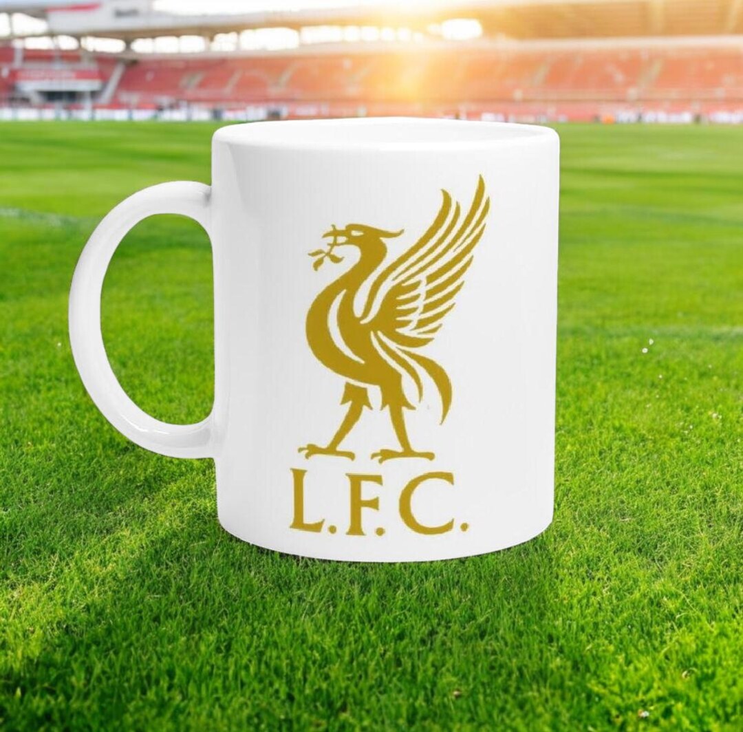 2025-26 Liverpool F.C Mug, Gold Design Football Mug, Liverpool Gift ...