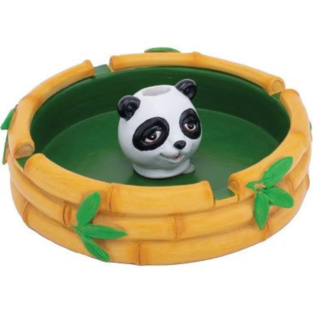 ANIMAL ASHTRAY, Cute PANDA, Snuffer Ash Tray, Aesthetic Woodland ...