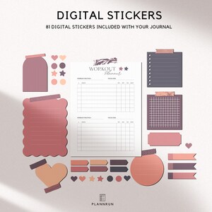 Weight Loss Journal Workout Planner Weight Loss Tracker Digital Fitness ...