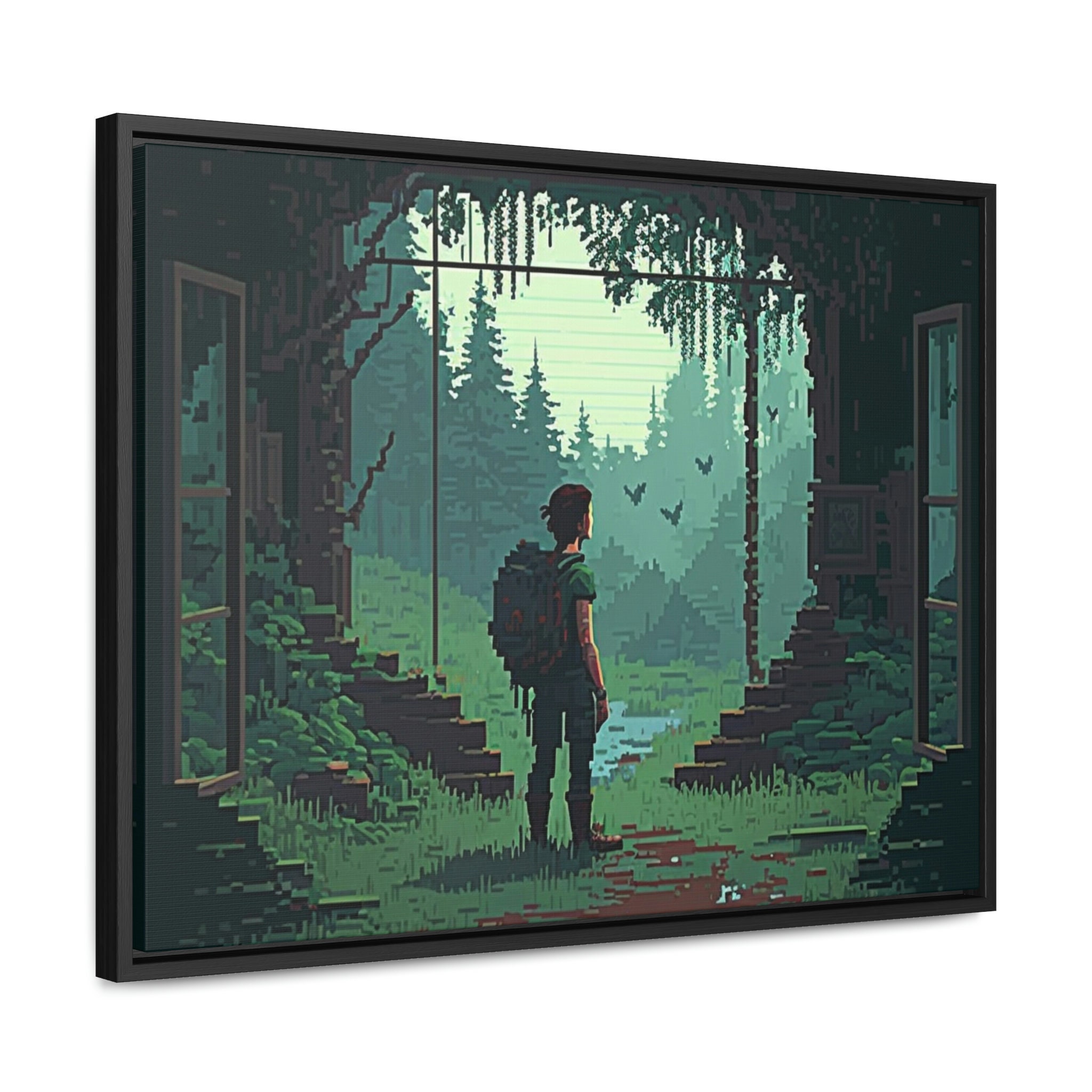 The Last of Us Poster Pixel Art Poster Retro 8bit TLOU Wall - Etsy Denmark