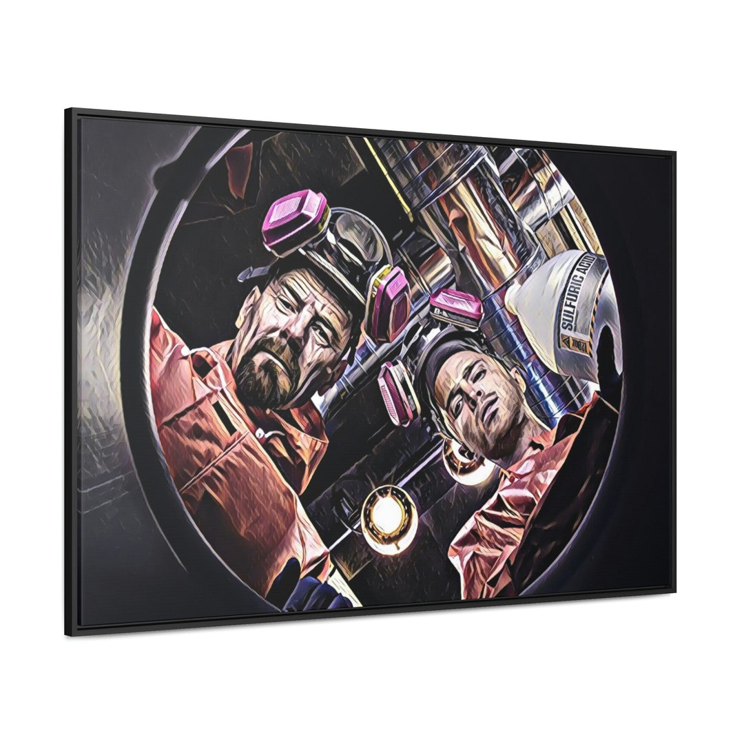 Breaking Bad Poster for Theater, Walter White Canvas Wall Art, Jesse ...