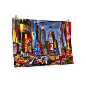 Times Square New York Wall Art for Entryway, New York Home Decor Gift ...