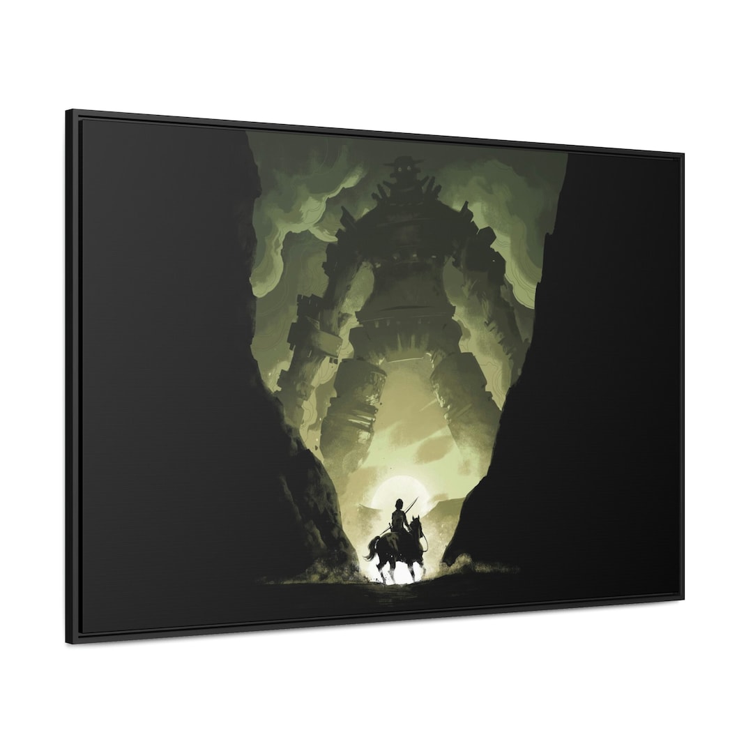 Shadow of the Colossus Poster PS2 Wall Art Playstation 2 Video Game ...