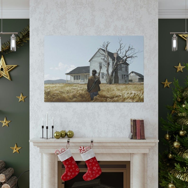 The Last of Us Poster Ellie Farm Painting TLOU Wall Art TLOU - Etsy Israel