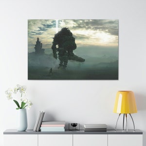 Shadow of the Colossus Poster PS2 Wall Art Playstation 2 Video Game ...