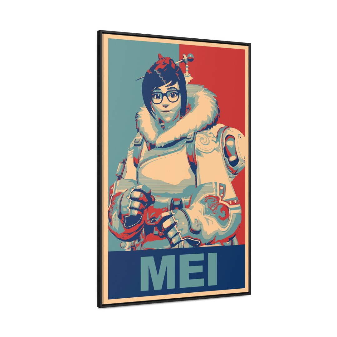 Overwatch Mei Poster, Canvas, Propaganda Overwatch 2 / Mei / Overwatch ...