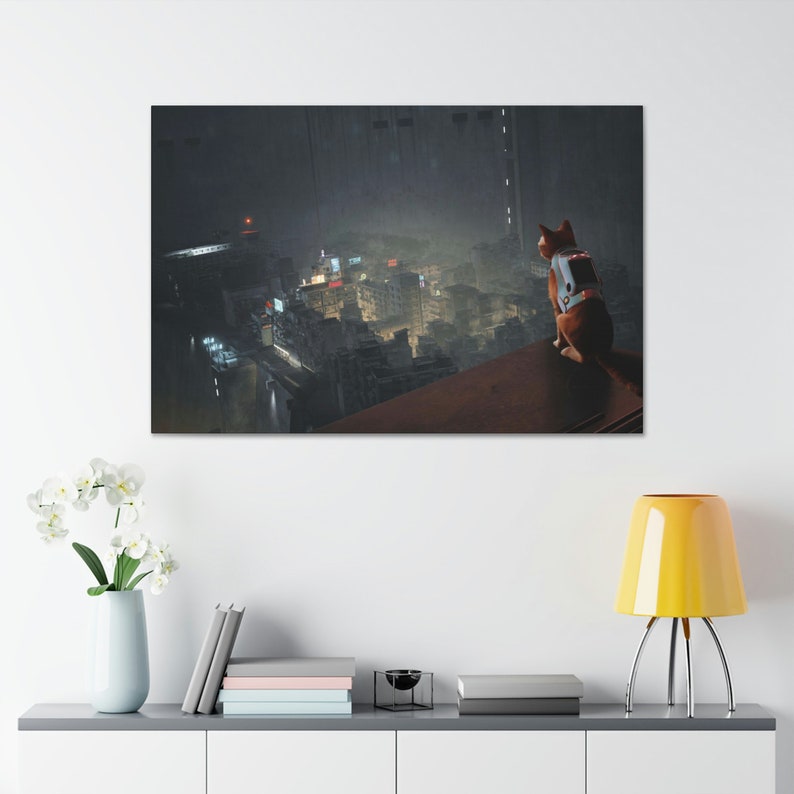 Stray Poster Playstation Wall Art Video Game Wall Art Trendy - Etsy