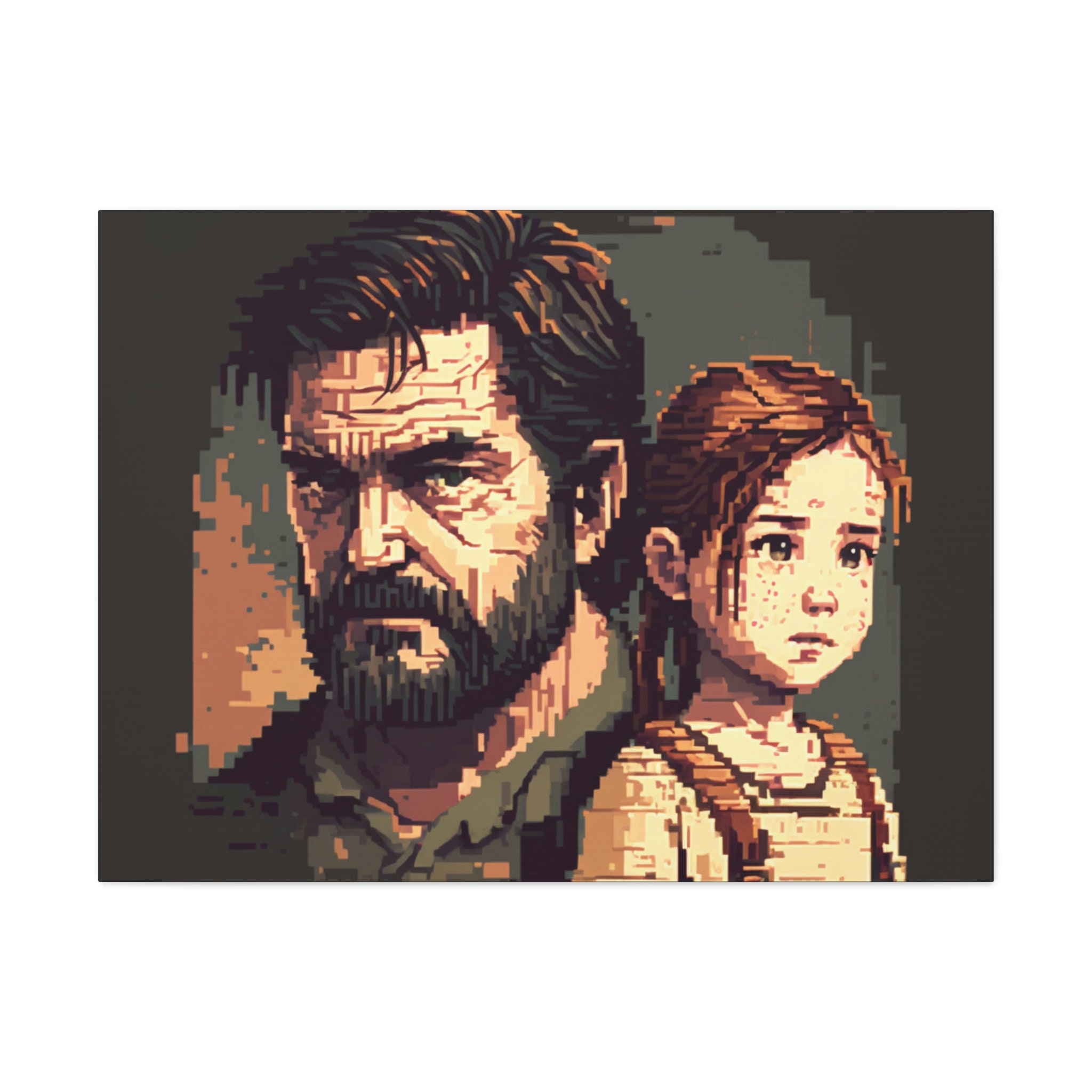The Last of Us Poster Pixel Art Poster Retro 8bit TLOU Wall - Etsy