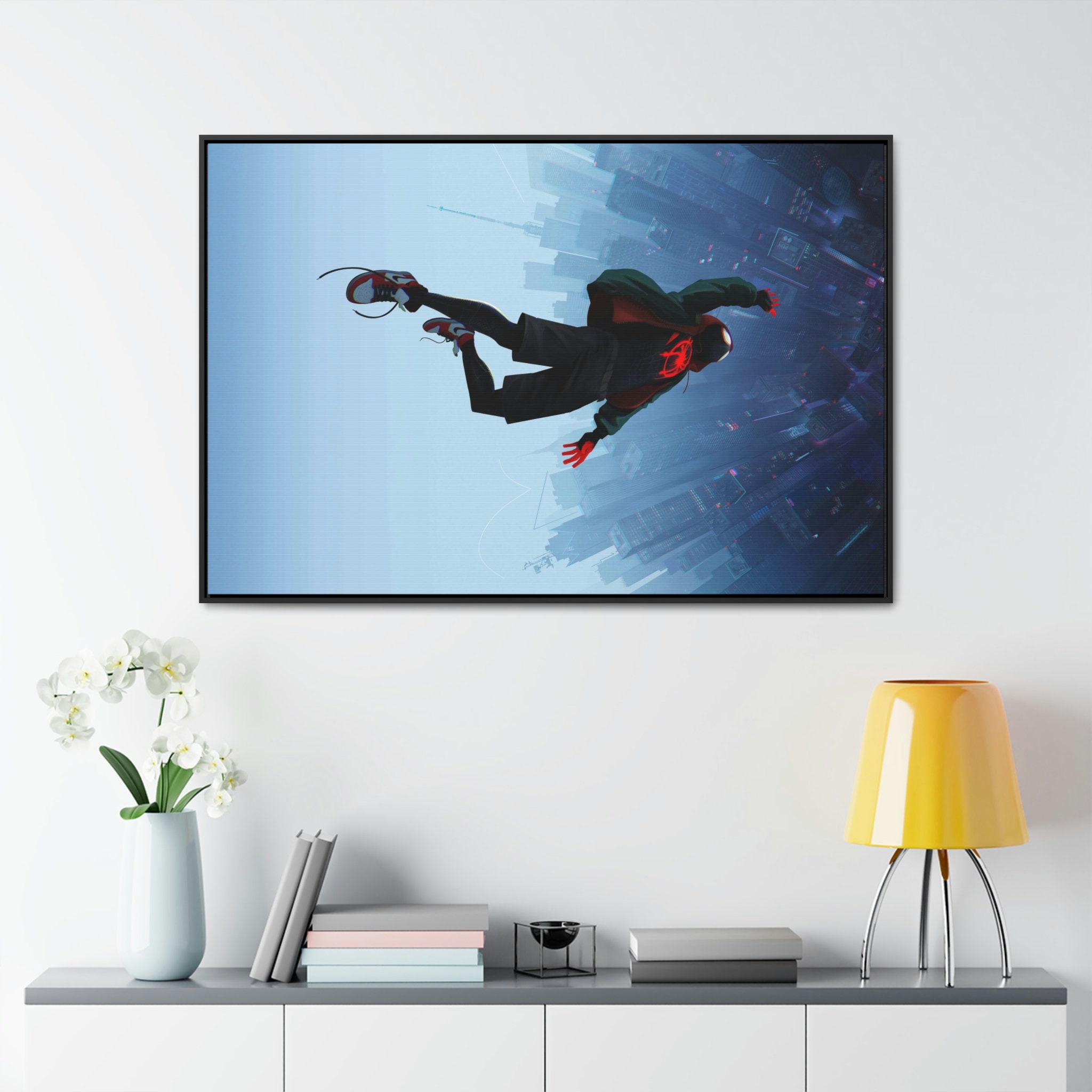 Spiderman Into the Spiderverse Poster for Theater Room Miles - Etsy Ireland