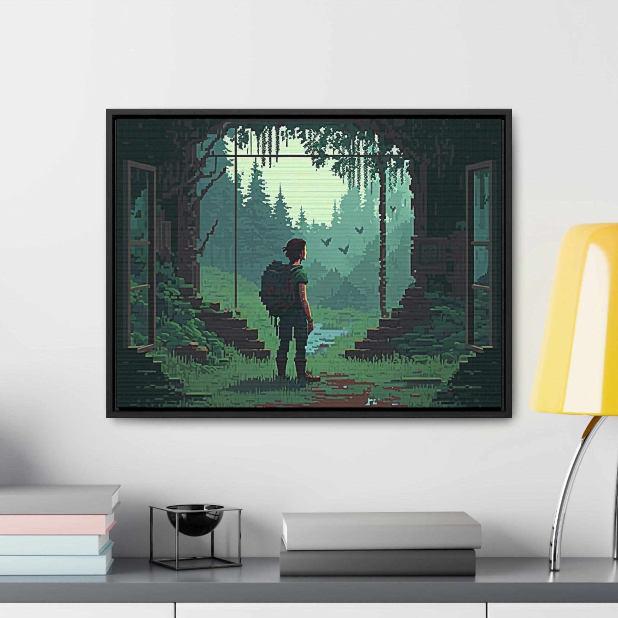 The Last of Us Poster Pixel Art Poster Retro 8bit TLOU Wall - Etsy Israel