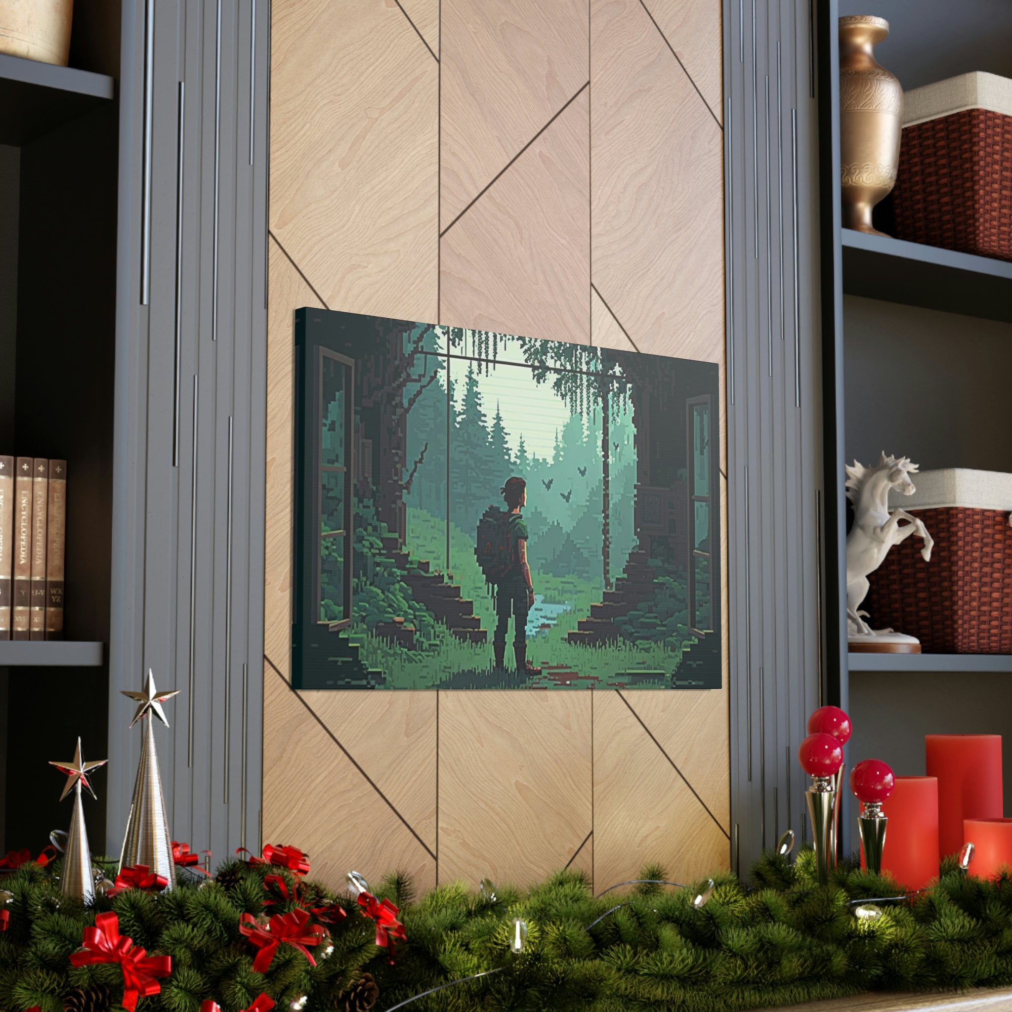 The Last of Us Poster Pixel Art Poster Retro 8bit TLOU Wall - Etsy Canada