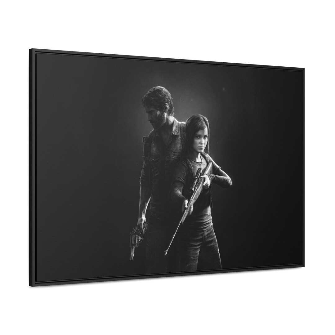 The Last of Us Poster Ellie and Joel TLOU Wall Art TLOU Poster Video ...