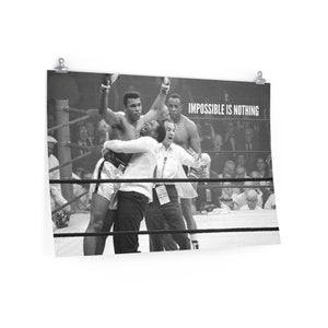 Muhammad Ali Motivational Quote Office Decor, Inspirational Quote ...