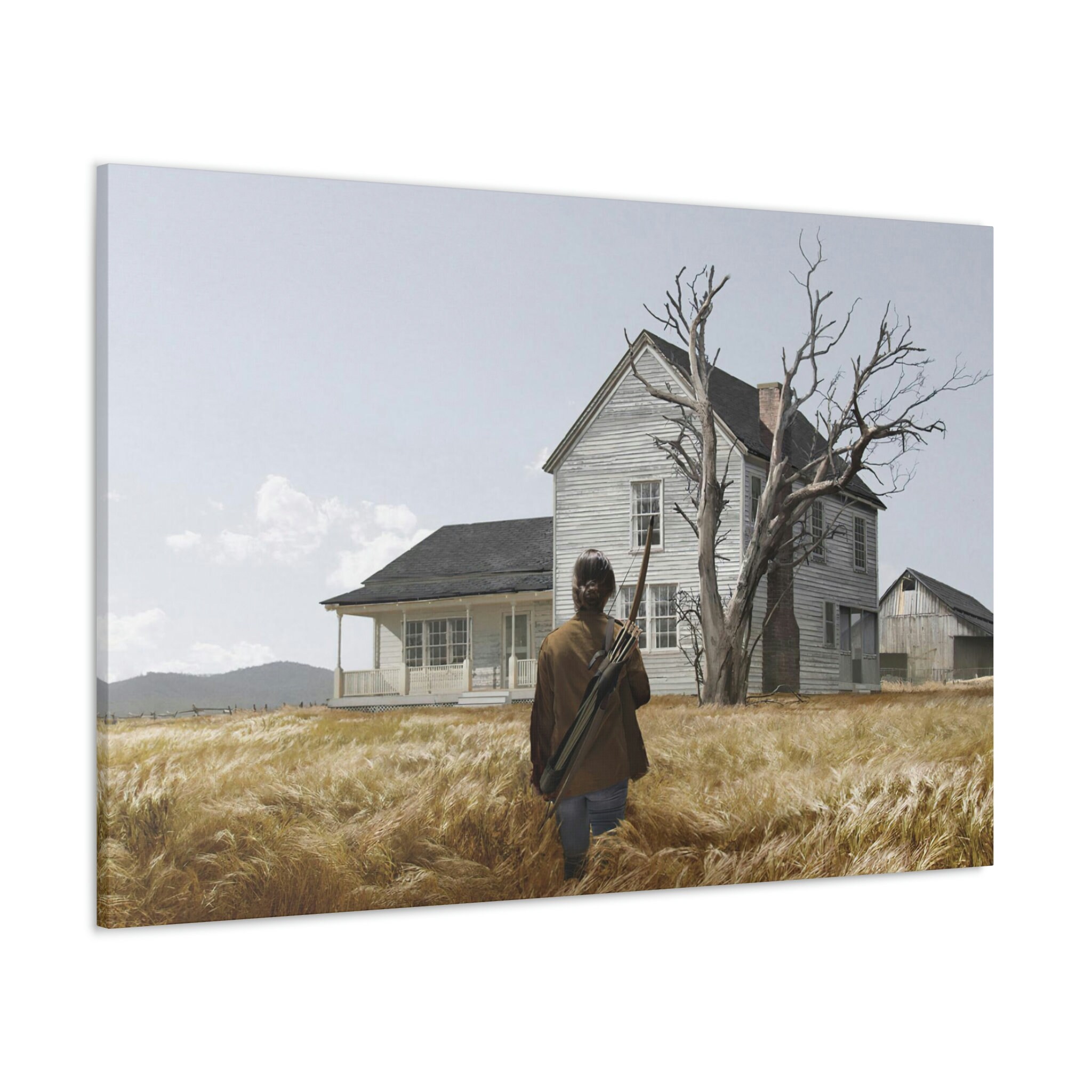 The Last of Us Poster Ellie Farm Painting TLOU Wall Art TLOU - Etsy Israel