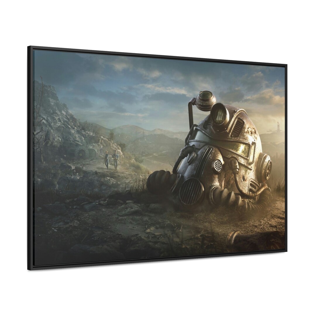 Fallout 76 Poster Fallout 76 Canvas Apocalypse Wall Art Wasteland ...